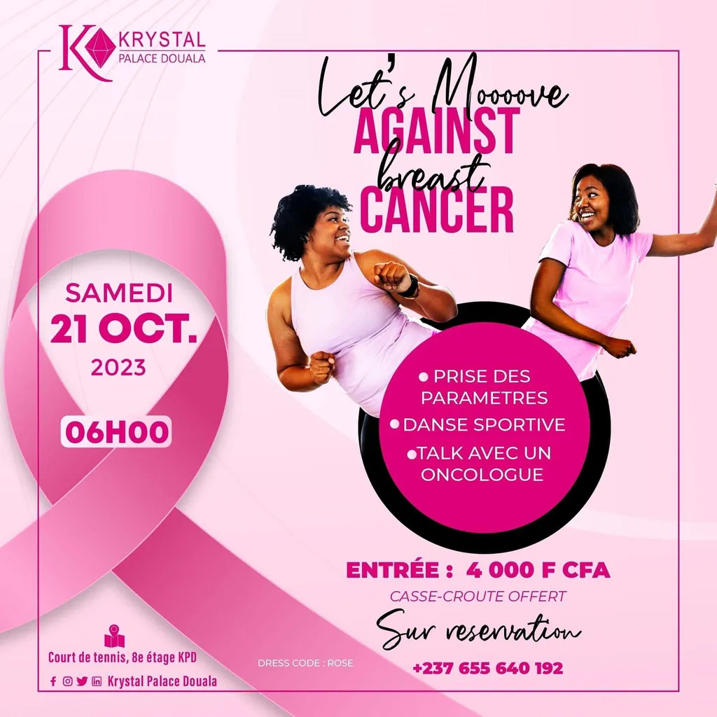 Move against breast cancer | Santé, Bien-être, Danse, Sport, Rose